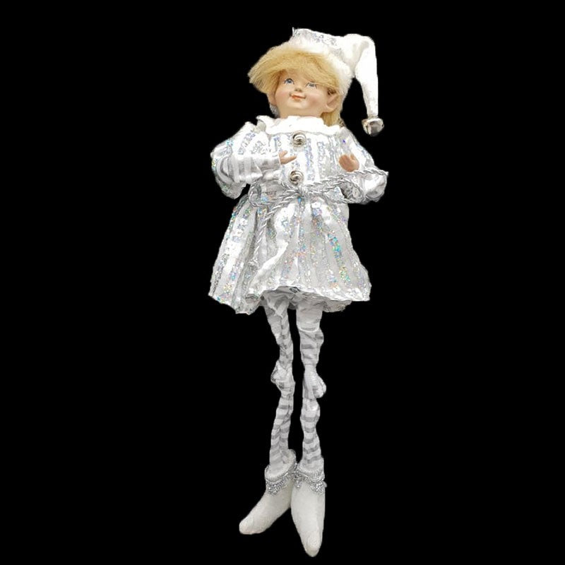 15" Hanging Jester with Soft Legs – christmas-shack-australia